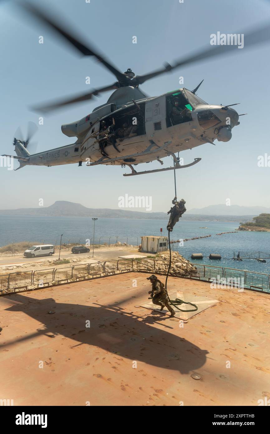U.S. Marines with Maritime Special Purpose Force, 24th Marine ...