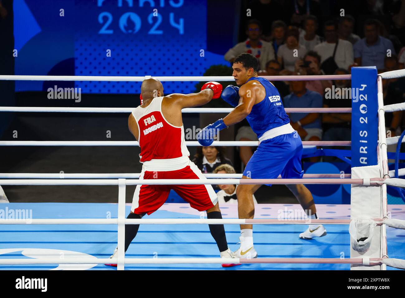 ABOUDOU MOINDZE Djamili-Dini vs GHADFA DRISSI EL AISSAOUI Ayoub Men's +92kg - Semifinal during ...