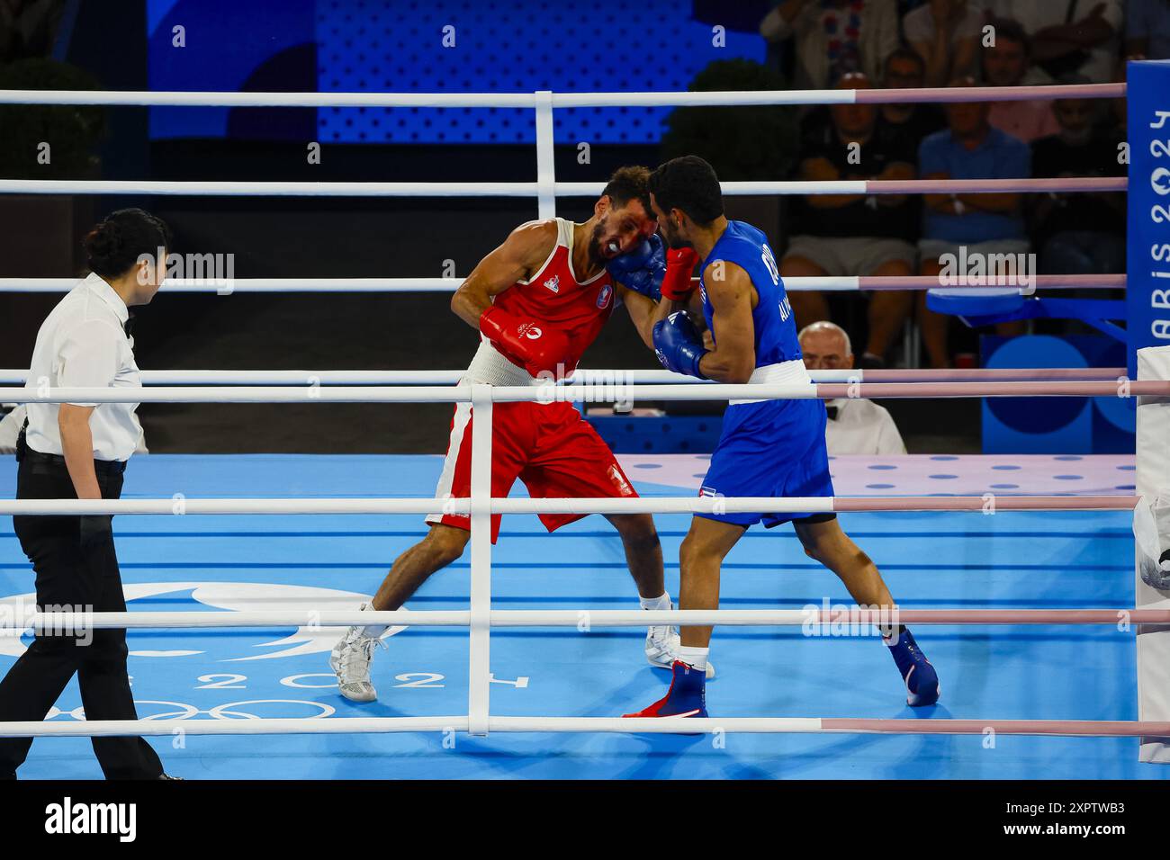 OUMIHA Sofiane of France vs ALVAREZ BORGES Erislandy of Cuba Boxing ...