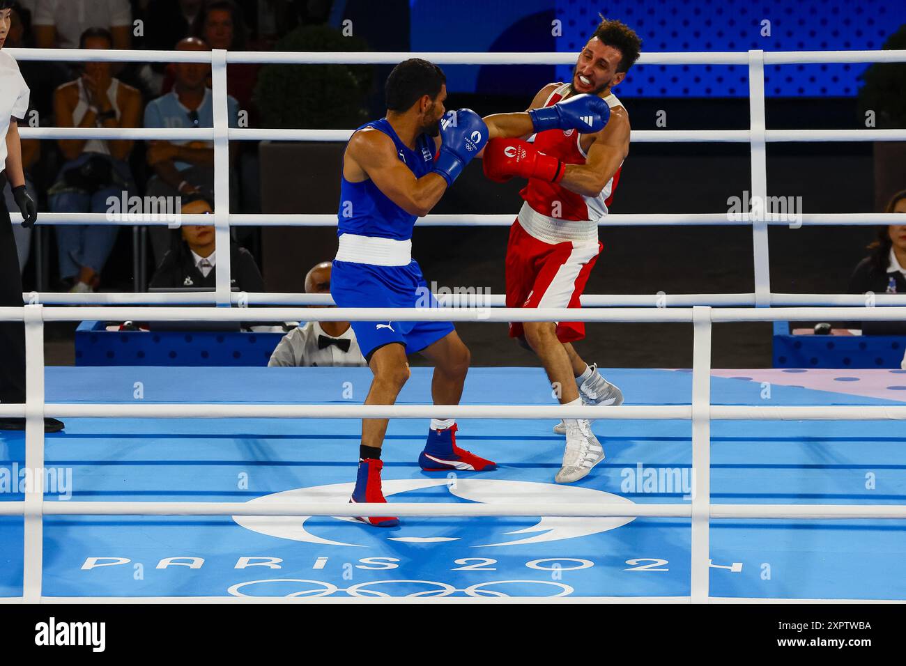 OUMIHA Sofiane of France vs ALVAREZ BORGES Erislandy of Cuba Boxing ...