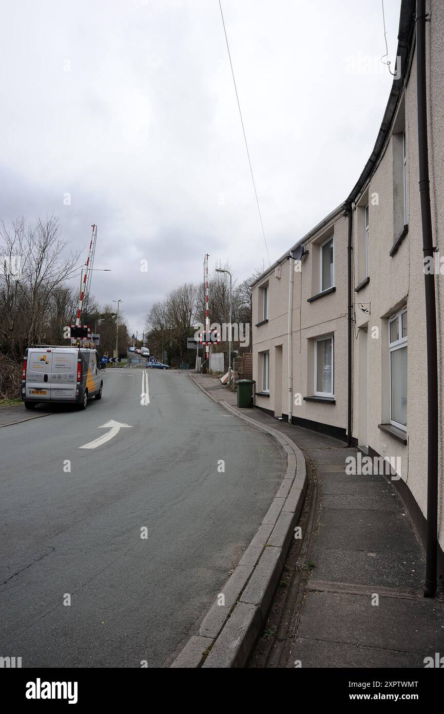 Wellington Street, Robertstown, Aberdare Stock Photo - Alamy