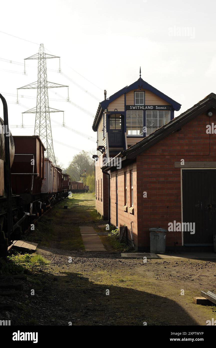 At Swithland Sidings Stock Photo - Alamy