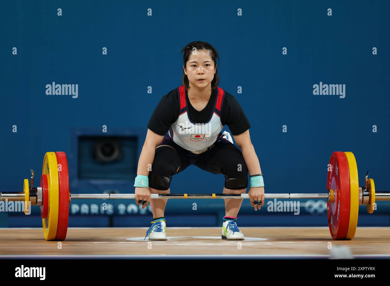 Paris, France. 7th Aug, 2024. Rira Suzuki (JPN) Weightlifting : Women's 49kg during the Paris ...
