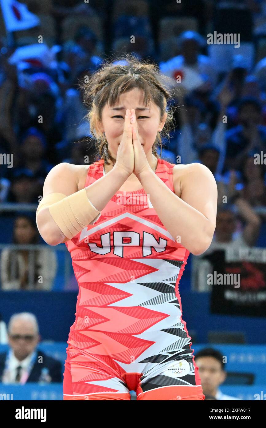 SUSAKI Yui, Japan (JPN) vs Oksana LIVACH (UKR), WFS 50kg Bronze Medal ...
