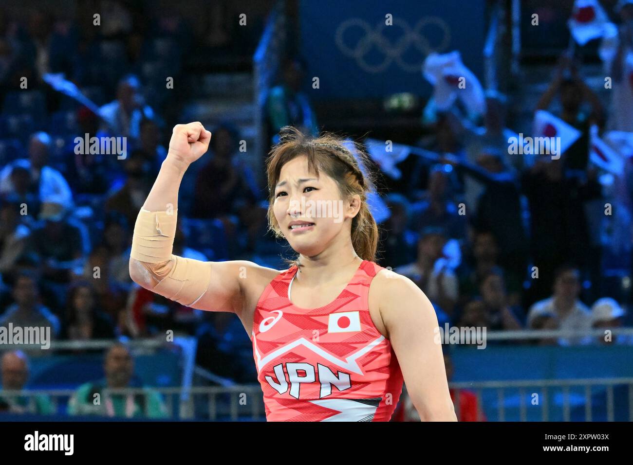 SUSAKI Yui, Japan (JPN) vs Oksana LIVACH (UKR), WFS 50kg Bronze Medal ...
