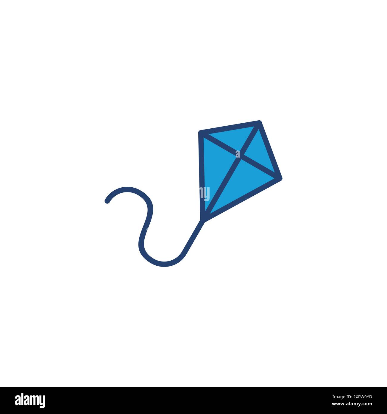 Kite icon vector. kite vector icon Stock Vector Image & Art - Alamy