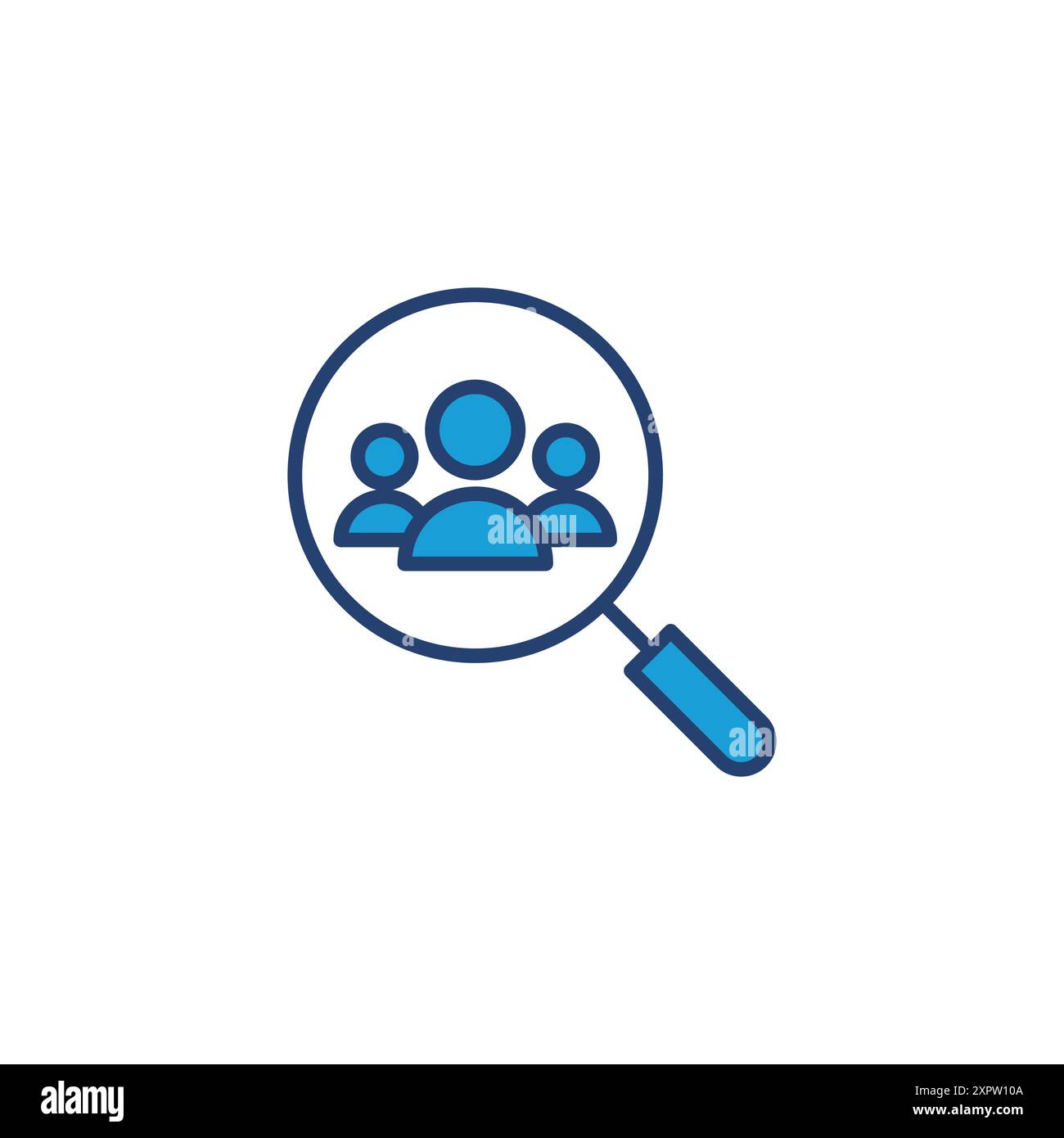 Hiring icon vector. Search job vacancy icon. Human resources concept ...