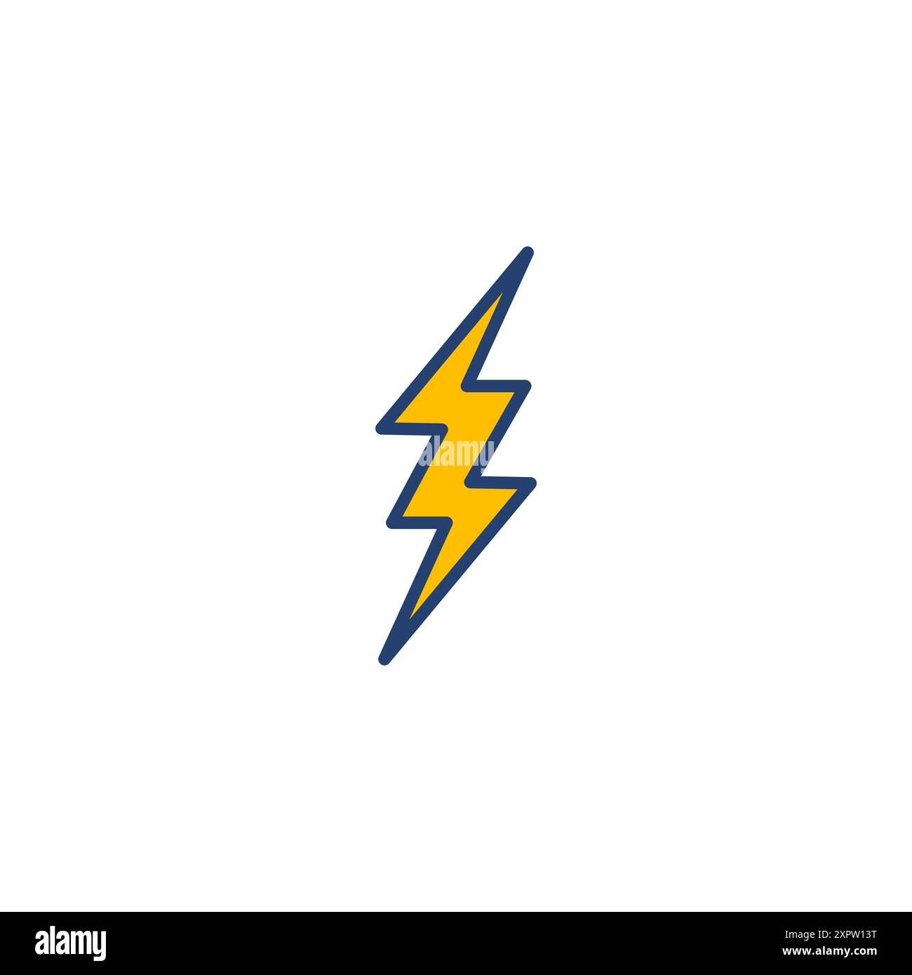 Lightning icon vector. electric icon vector. power icon. energy sign ...