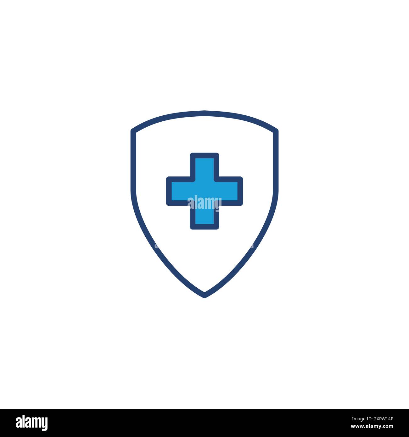 Health insurance icon vector. Insurance health document icon Stock ...