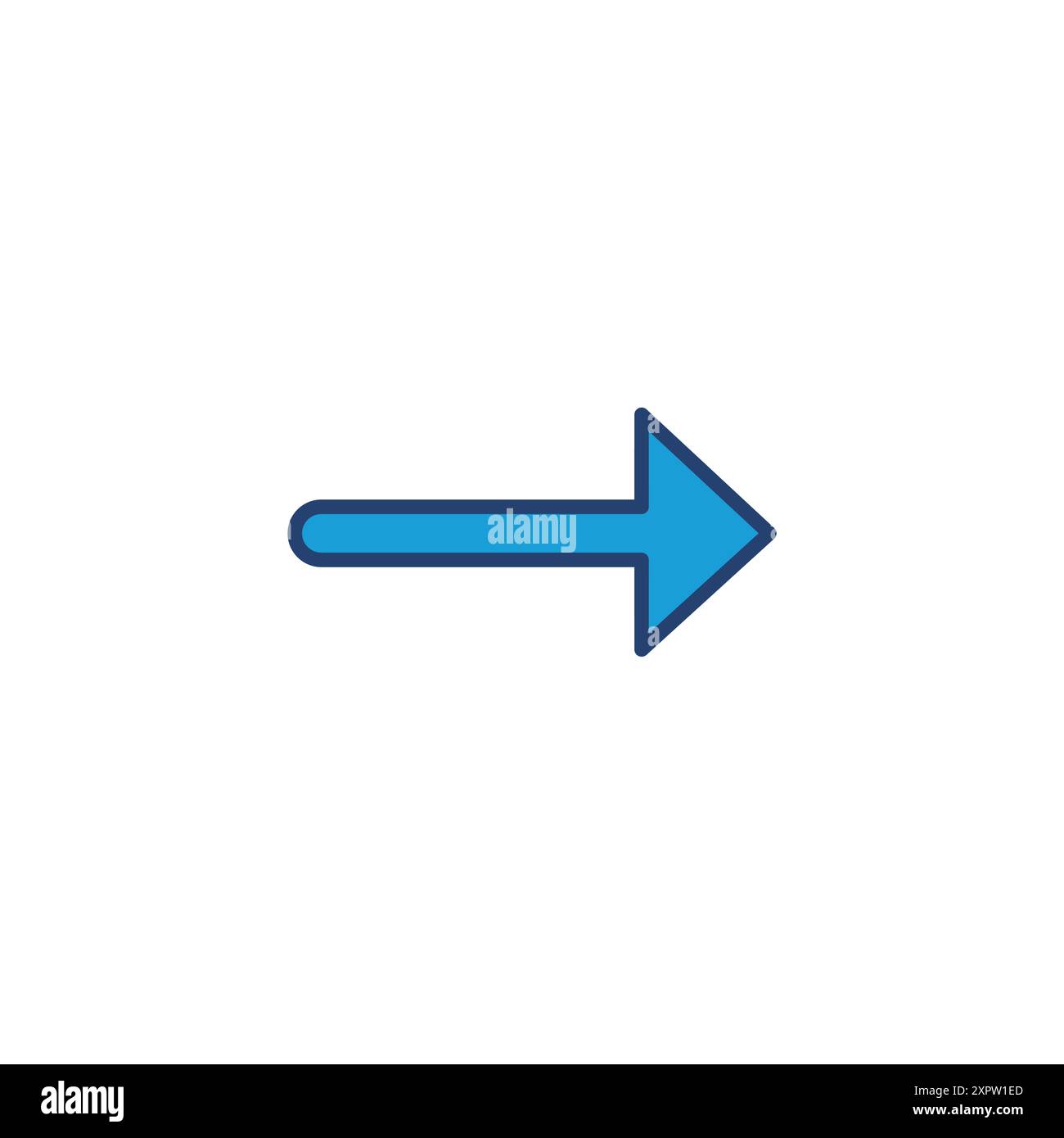 Arrow icon vector. Arrow symbol. Arrow sign for your web design Stock ...