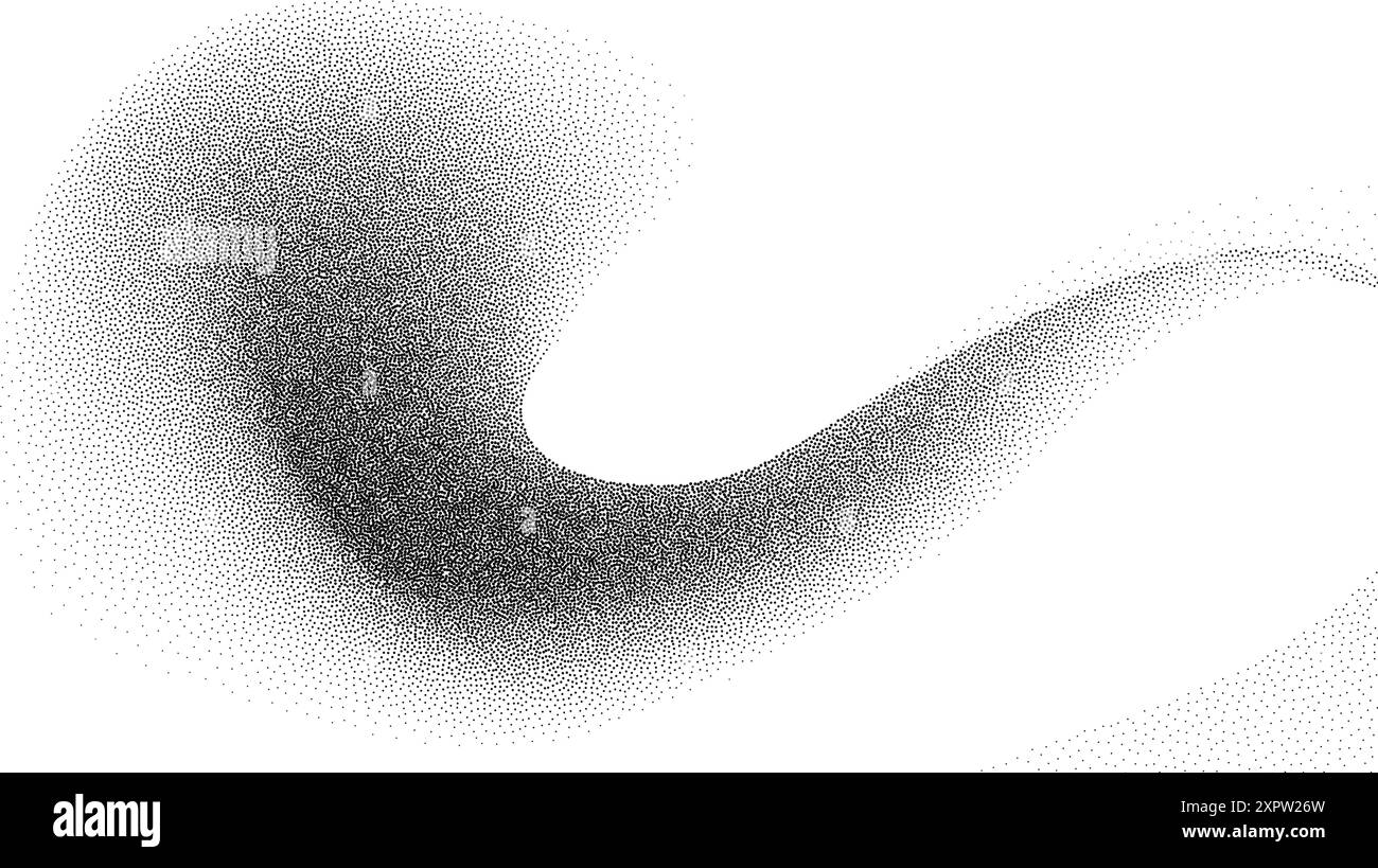 Dotwork abstract background, black grain texture, Abstract stipple sand ...