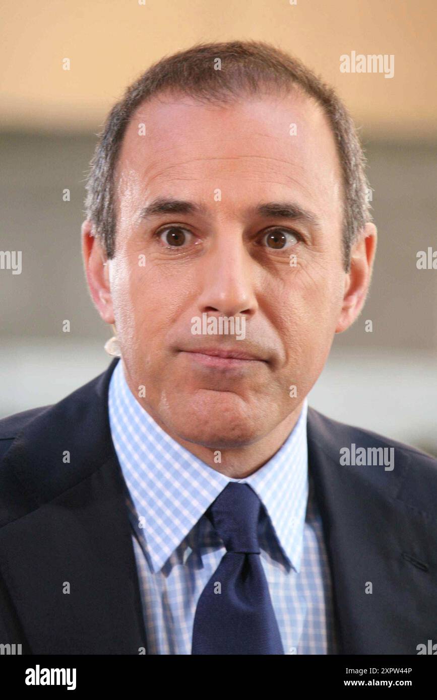 Matt Lauer on NBC's "Today" Show 2007 Toyota Concert Series at ...
