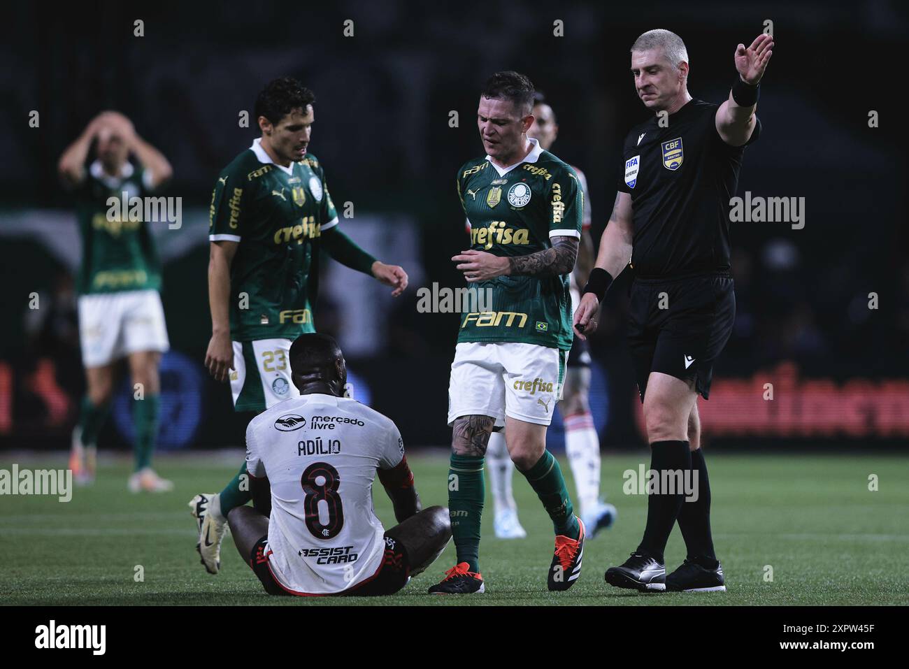 Sao Paulo, Brazil. 07th Aug, 2024. SP - SAO PAULO - 07/08/2024 - COPA DO BRASIL 2024, PALMEIRAS ...