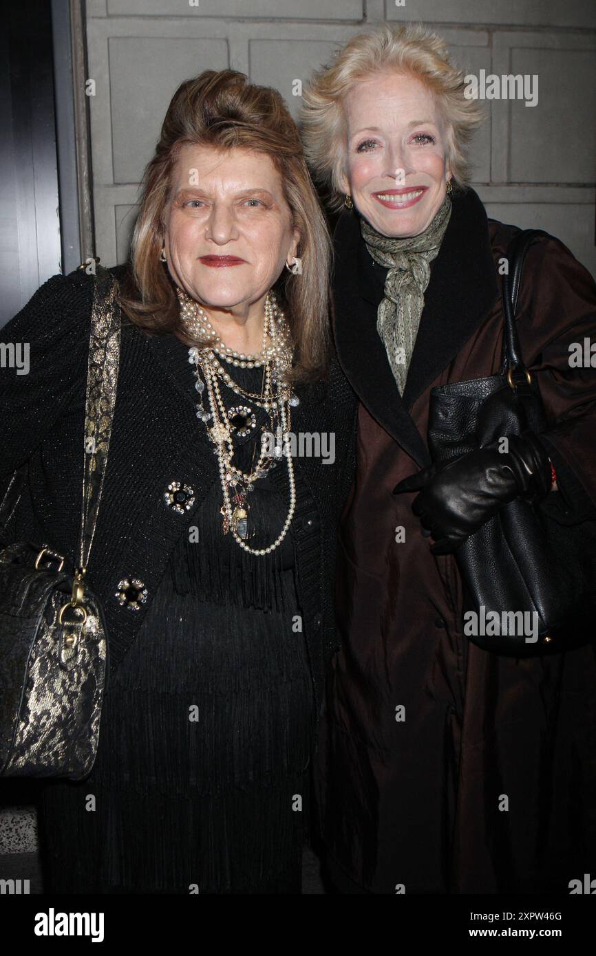 Costume designer Julie Weiss and Holland Taylor arriving at the opening ...