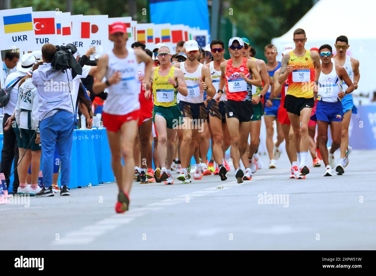 Paris, France. 7th Aug, 2024. Masatora Kawano (JPN) Race Walk : Mixed ...
