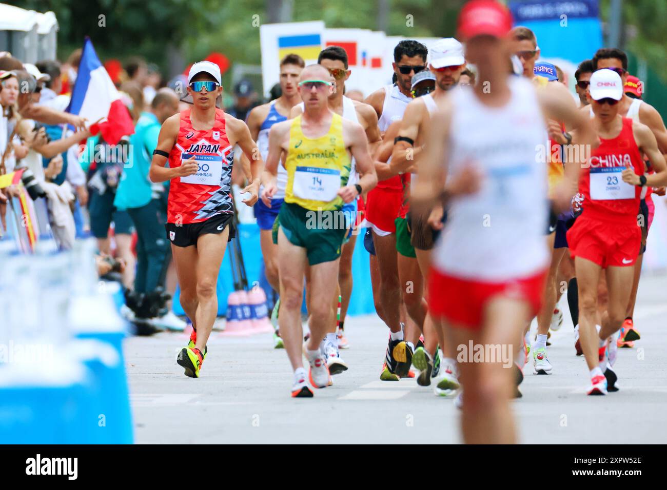 Paris, France. 7th Aug, 2024. Kazuki Takahashi (JPN) Race Walk : Mixed ...