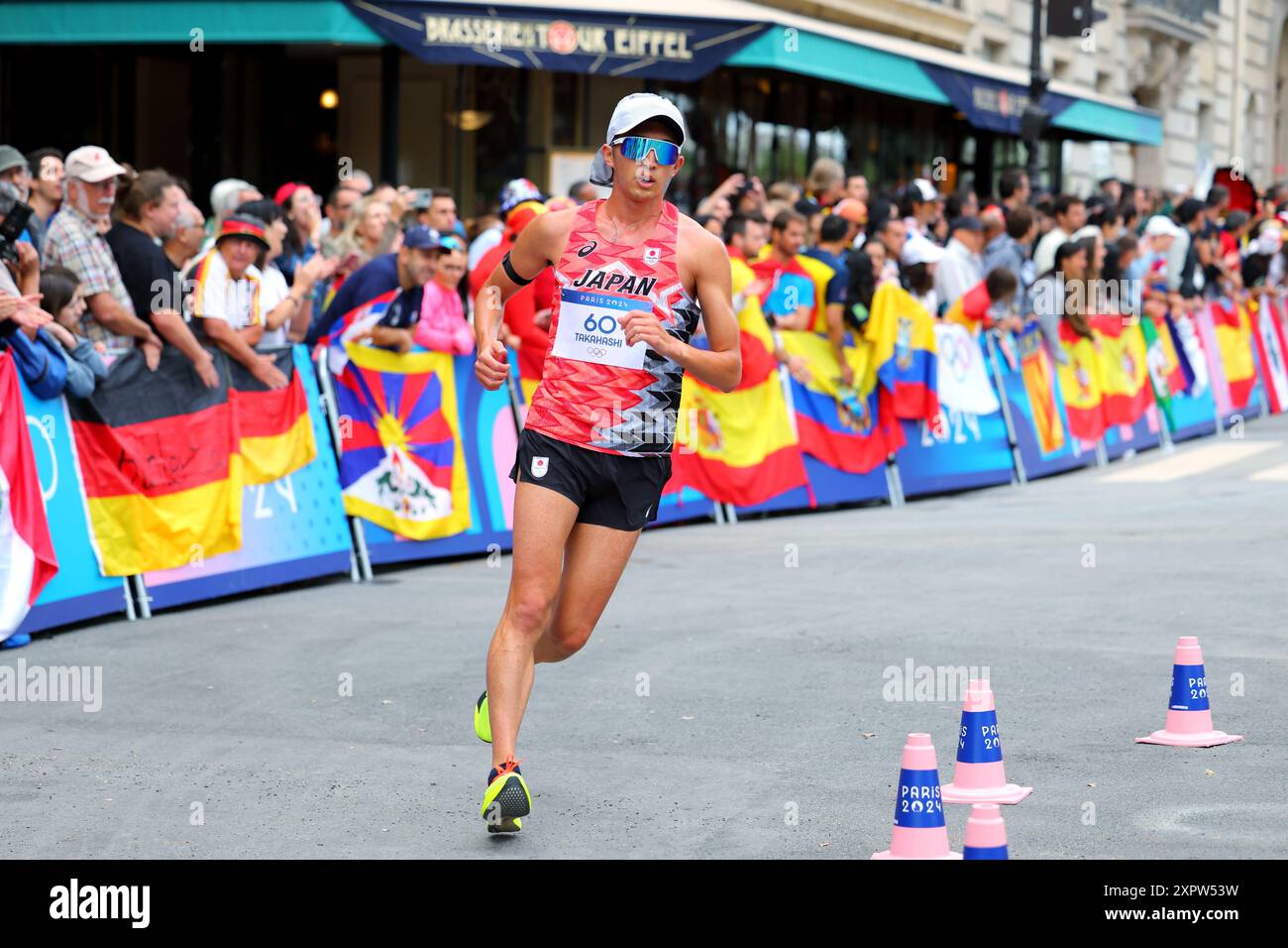 Paris, France. 7th Aug, 2024. Kazuki Takahashi (JPN) Race Walk : Mixed ...