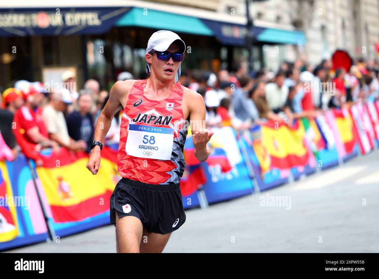 Paris, France. 7th Aug, 2024. Masatora Kawano (JPN) Race Walk : Mixed ...