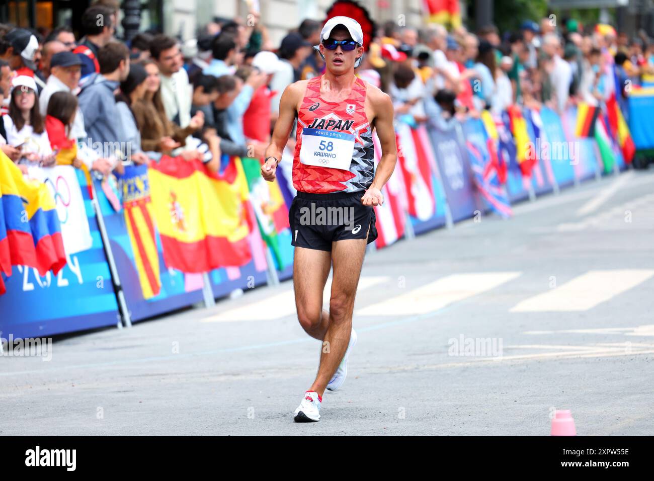 Paris, France. 7th Aug, 2024. Masatora Kawano (JPN) Race Walk : Mixed ...