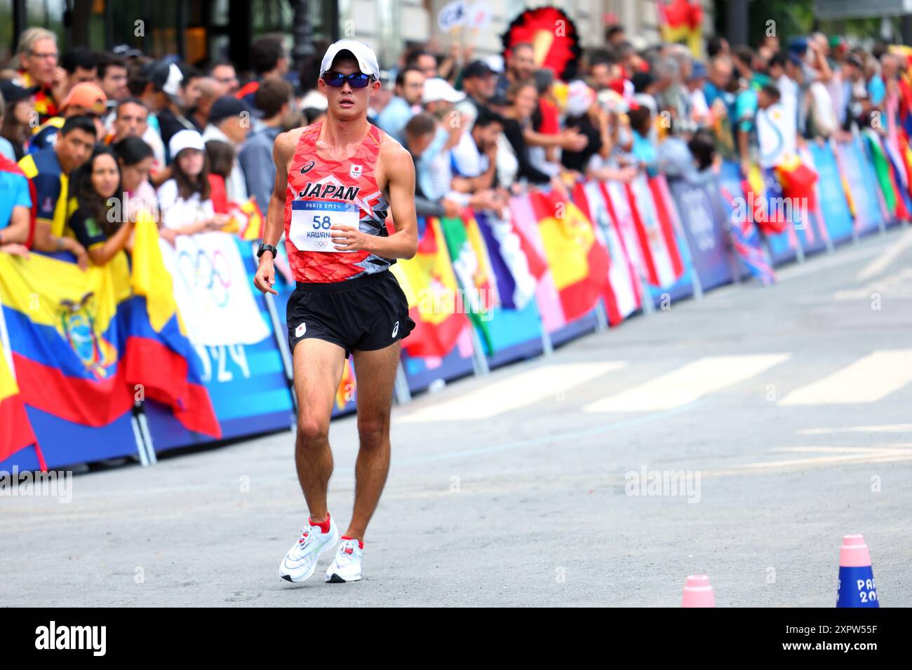 Paris, France. 7th Aug, 2024. Masatora Kawano (JPN) Race Walk : Mixed ...