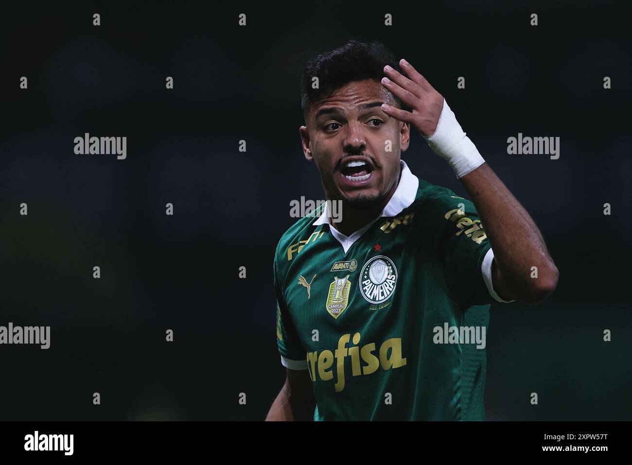 Sao Paulo, Brazil. 07th Aug, 2024. SP - SAO PAULO - 08/07/2024 - BRAZILIAN CUP 2024, PALMEIRAS x ...