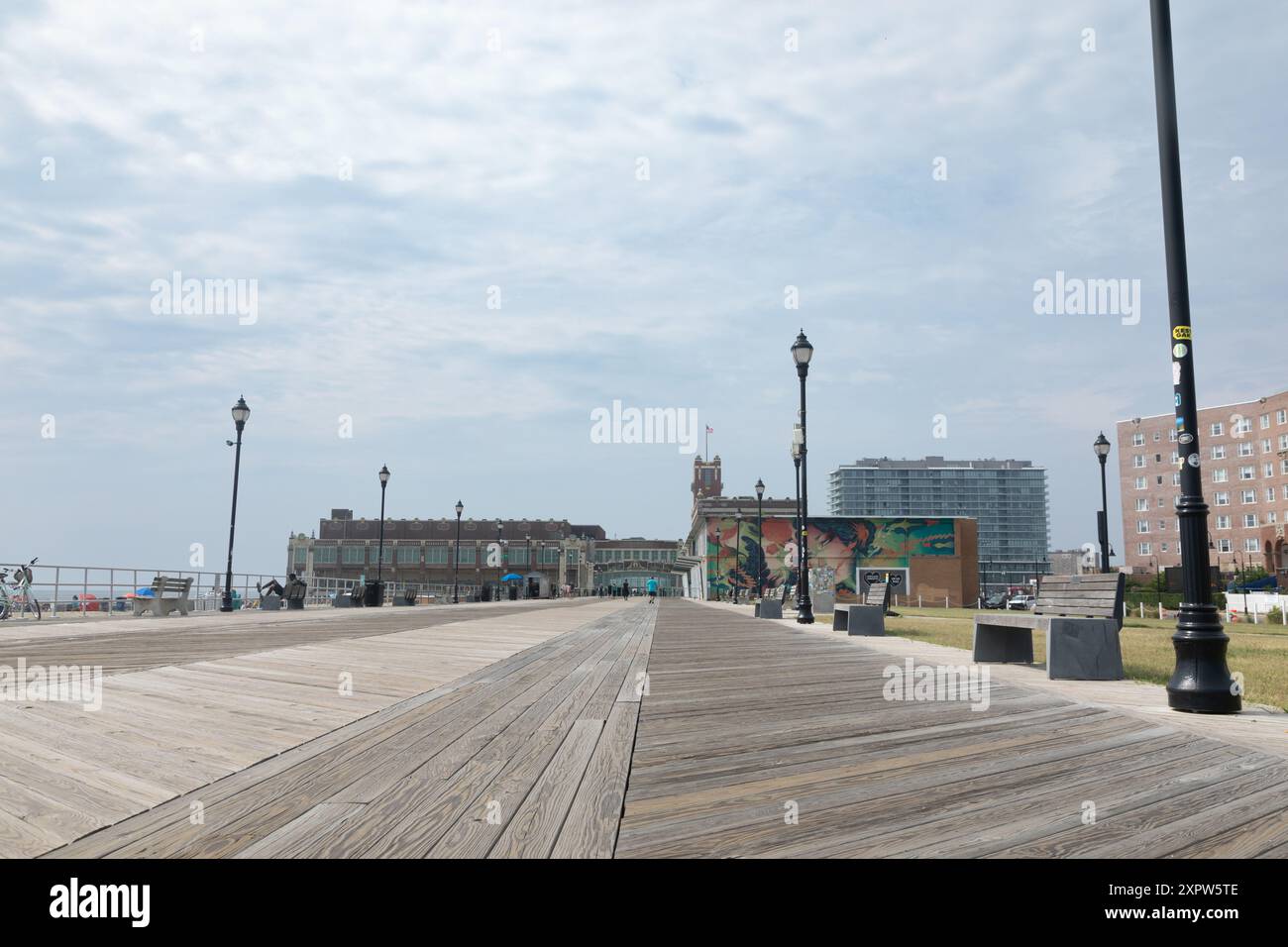 Asbury Park, New Jersey - July 29, 2024: A view of the famous Asbury ...