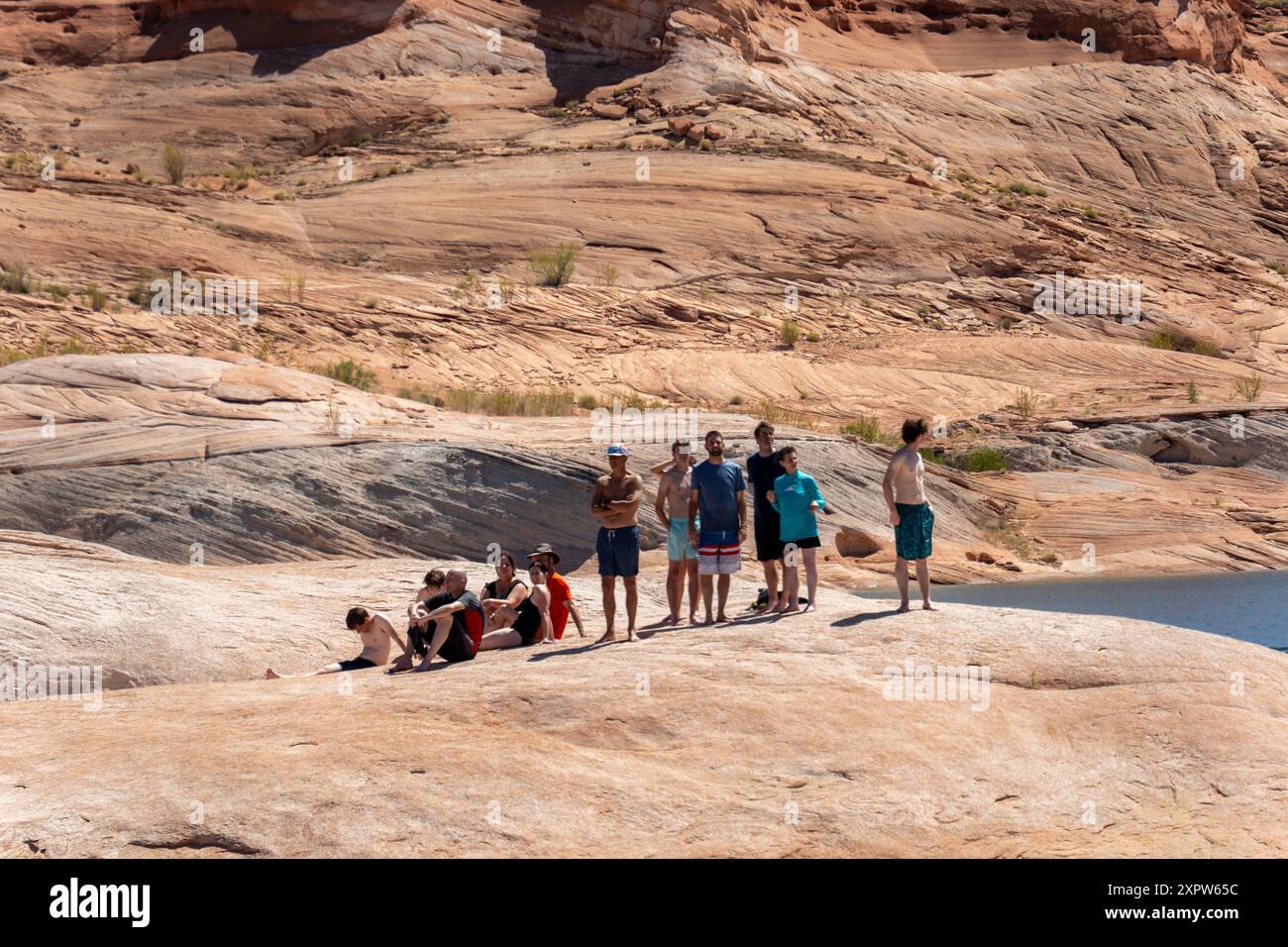 Lake powell red rock hi-res stock photography and images - Alamy