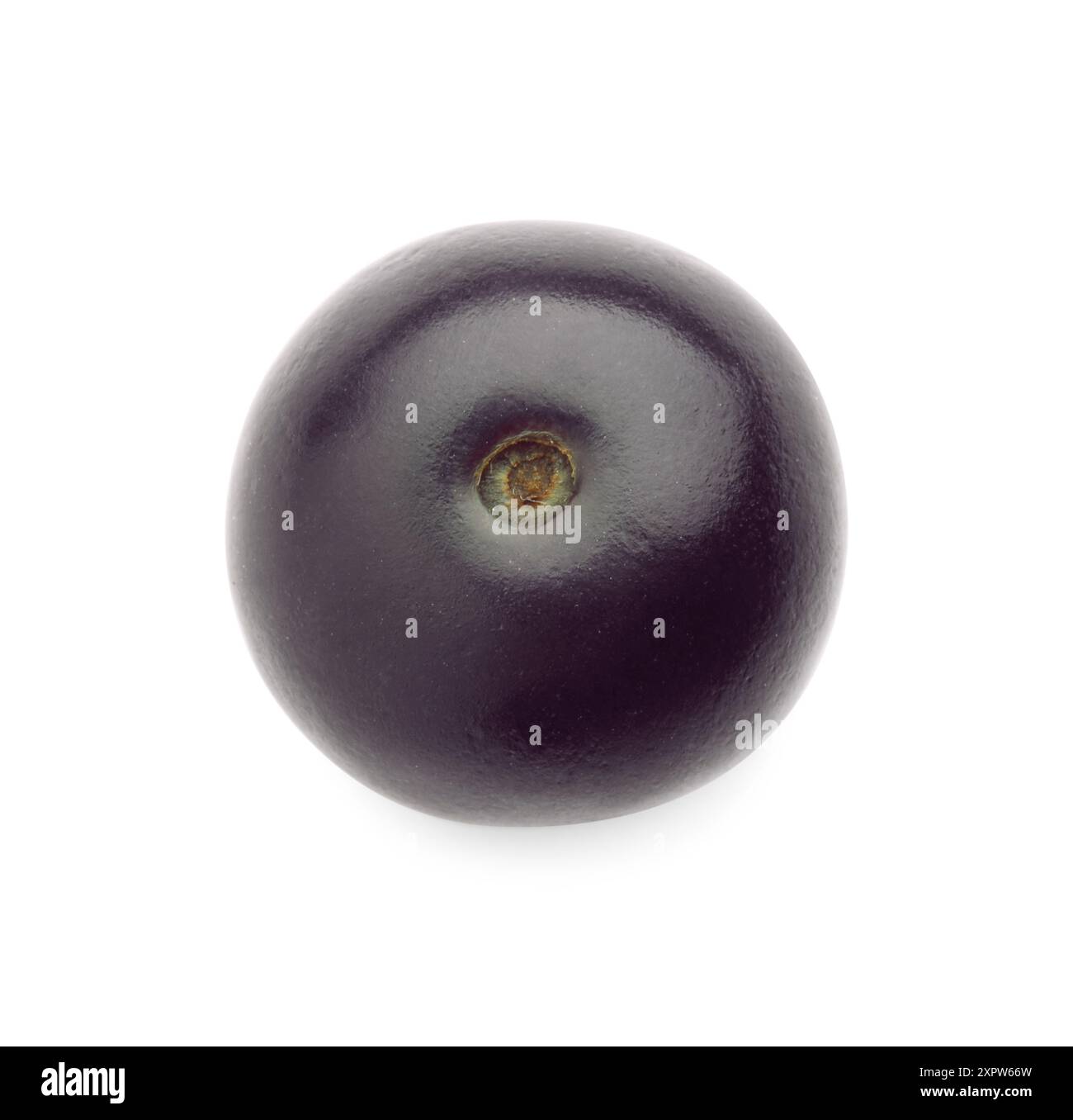 Fresh ripe acai berry isolated on white, top view Stock Photo - Alamy