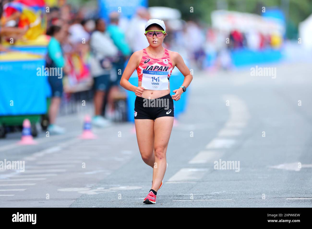 Paris, France. 7th Aug, 2024. Ayane Yanai (JPN) Race Walk : Mixed Walk ...