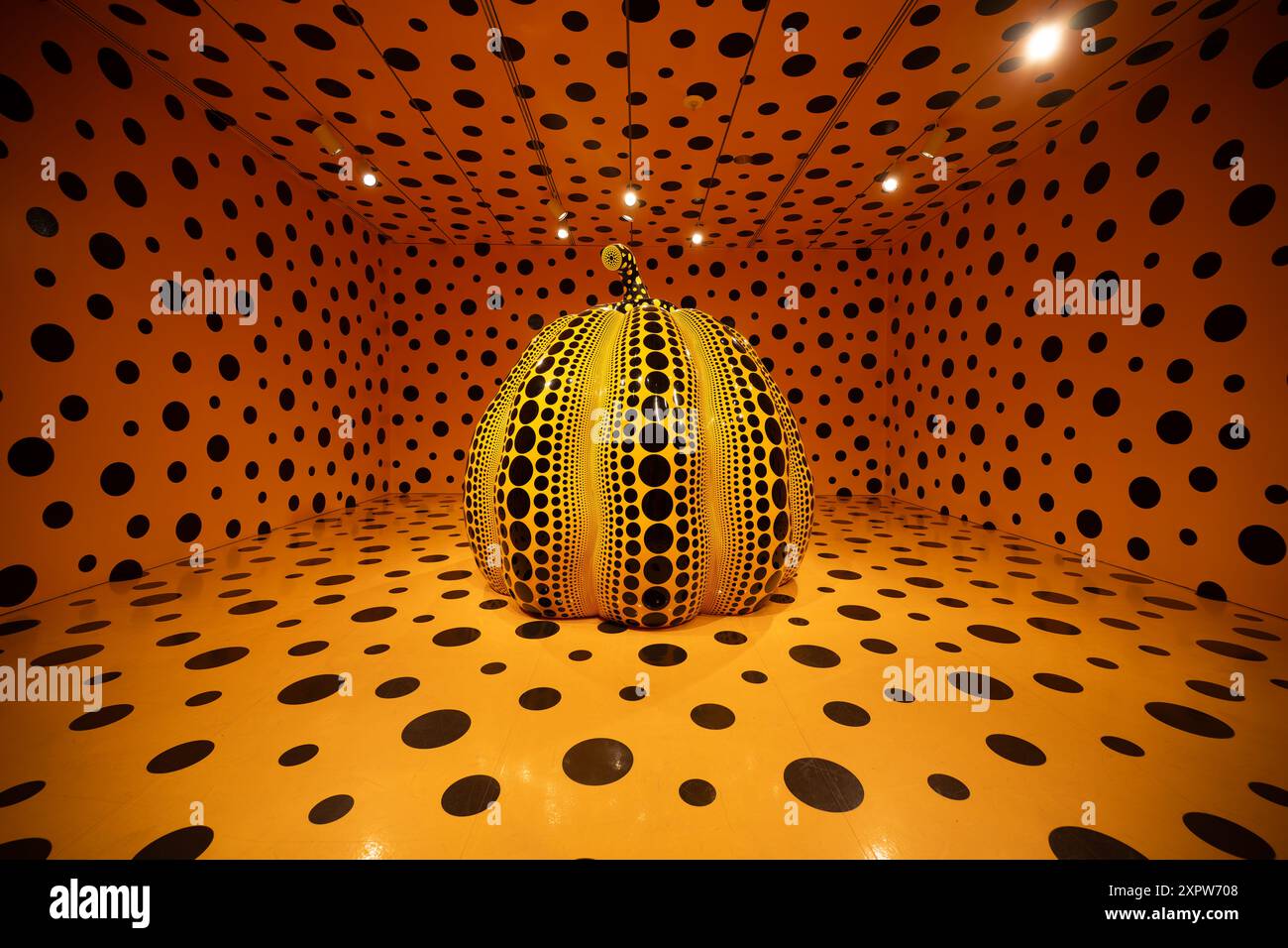 Kusamas pumpkins hi-res stock photography and images - Alamy