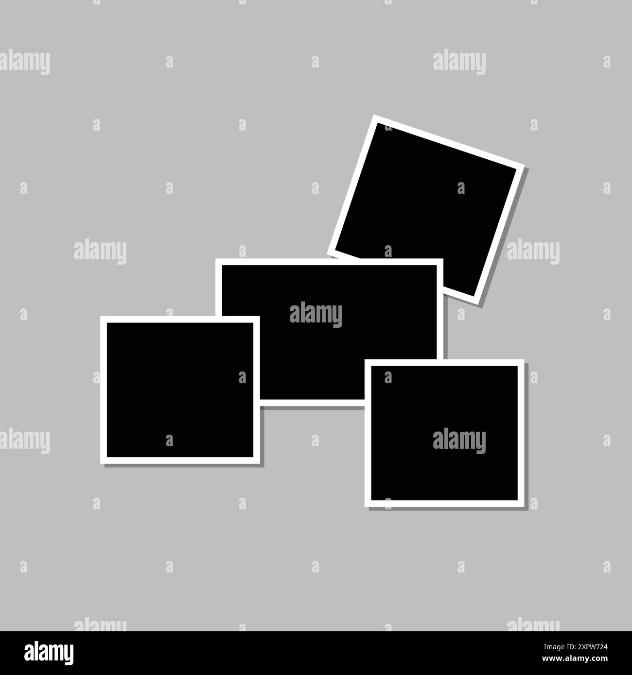 Art collage black abstract Black and White Stock Photos & Images - Alamy