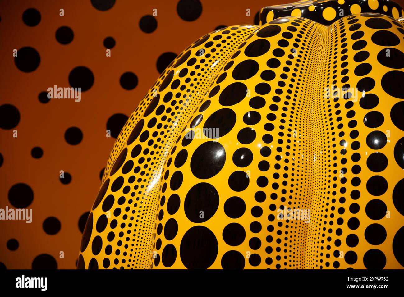 WASHINGTON D.C., United States — Detail of The Pumpkin room, by artist ...