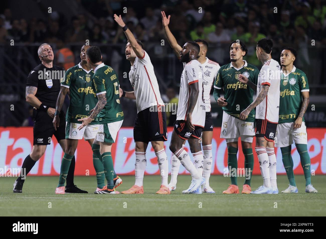 Sao Paulo, Brazil. 07th Aug, 2024. SP - SAO PAULO - 07/08/2024 - COPA DO BRASIL 2024, PALMEIRAS ...