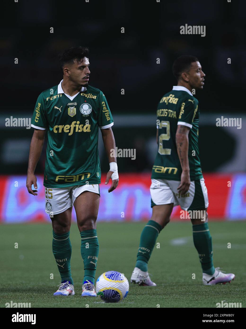 Sao Paulo, Brazil. 07th Aug, 2024. SP - SAO PAULO - 08/07/2024 - BRAZILIAN CUP 2024, PALMEIRAS x ...