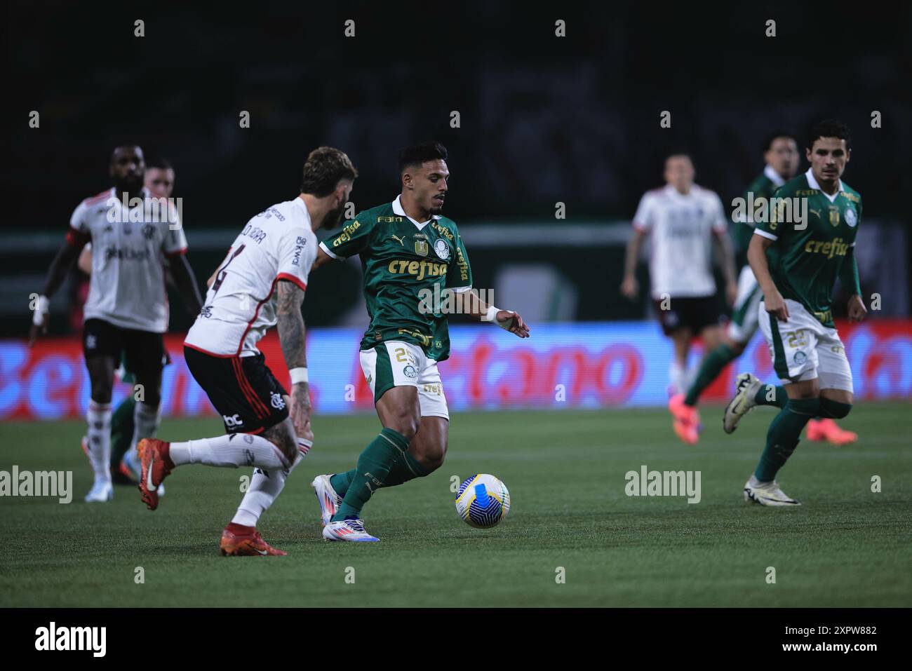 Sao Paulo, Brazil. 07th Aug, 2024. SP - SAO PAULO - 08/07/2024 - BRAZILIAN CUP 2024, PALMEIRAS x ...