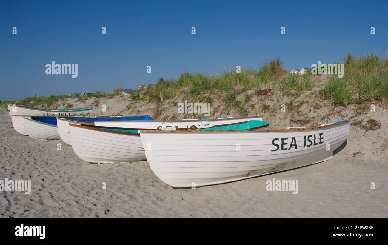 Lifeguard boat seaside hi-res stock photography and images - Alamy