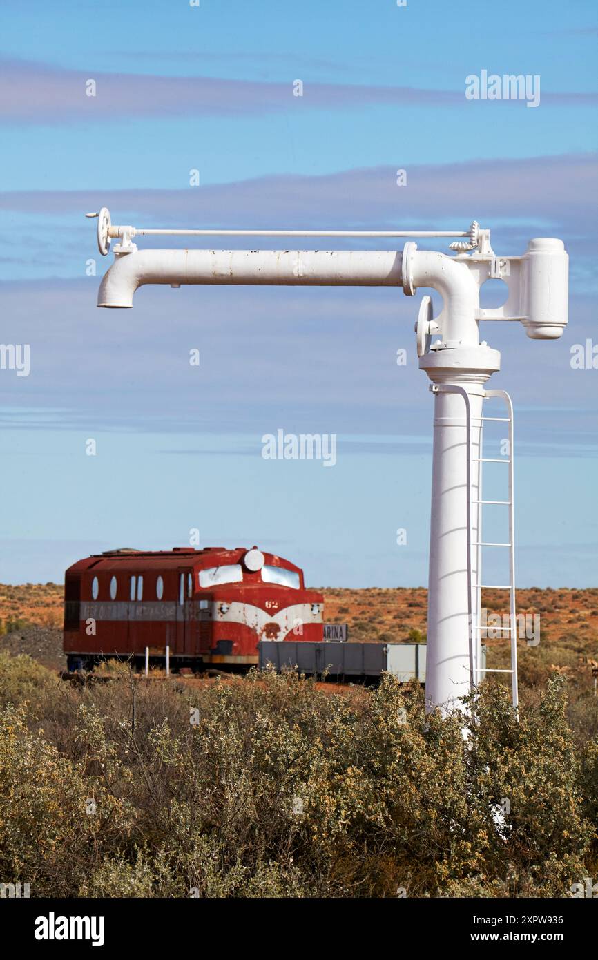 Train water standpipe hi-res stock photography and images - Alamy