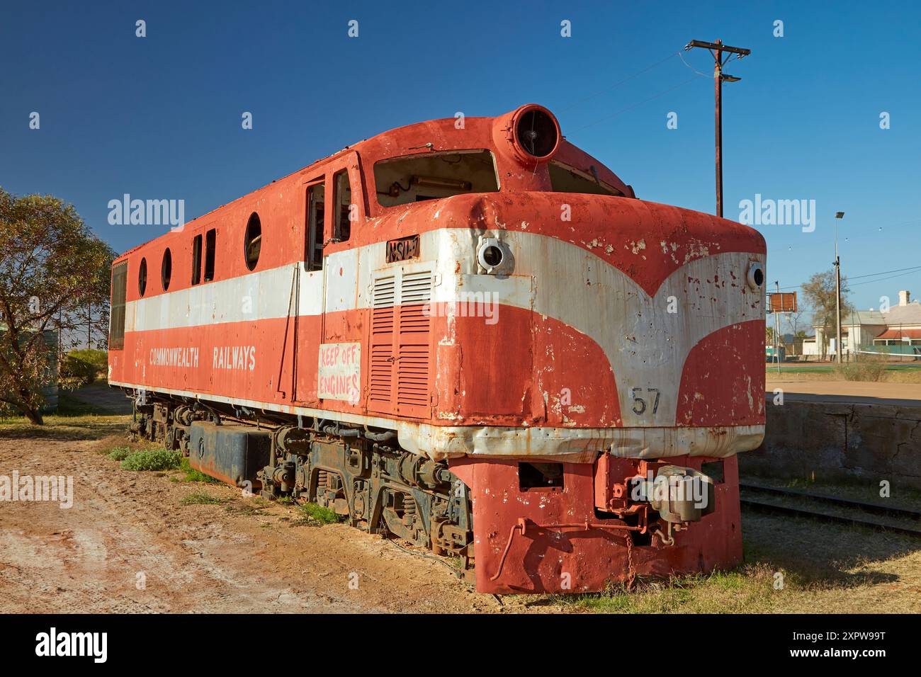 Old Ghan Train, Marree, Oodnadatta Track, Outback, South Australia ...