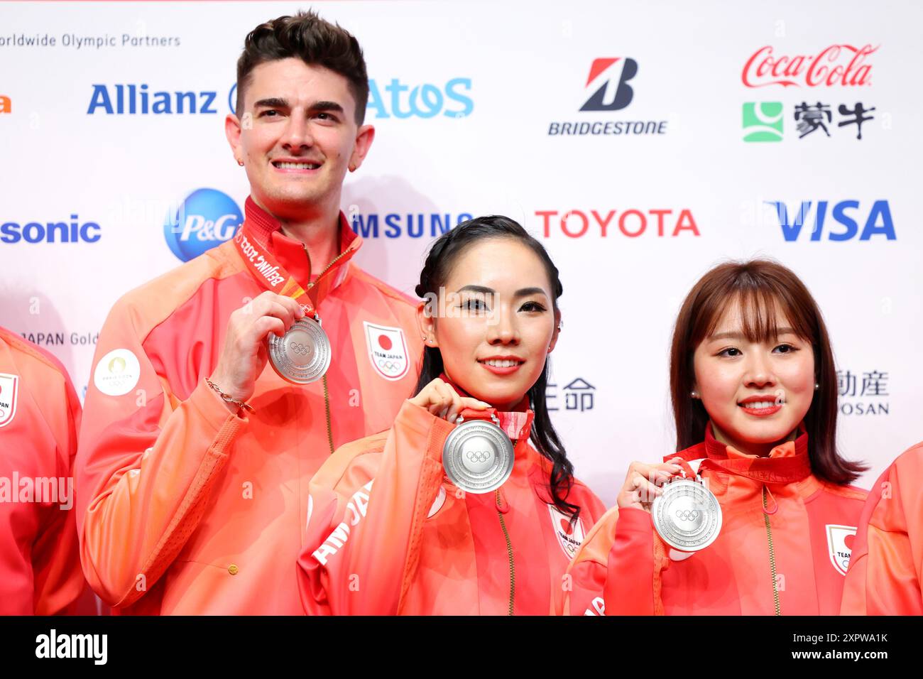Paris, France. 7th Aug, 2024. (L-R) Takeru Komatsubara, Misato ...