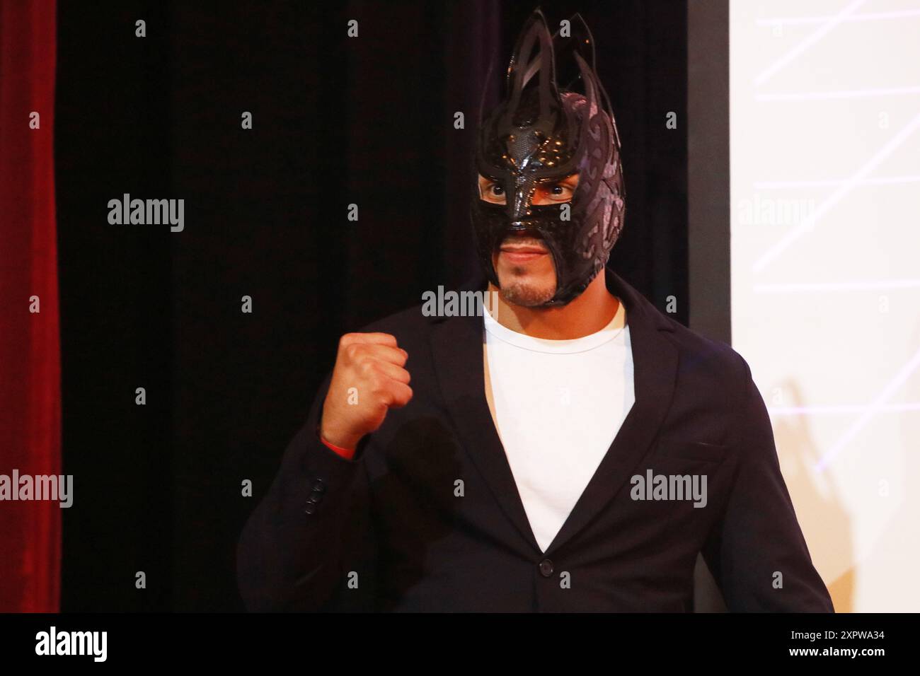 Mexico City, Ciudad de Mexico, Mexico. 7th Aug, 2024. Wrestler Laredo ...