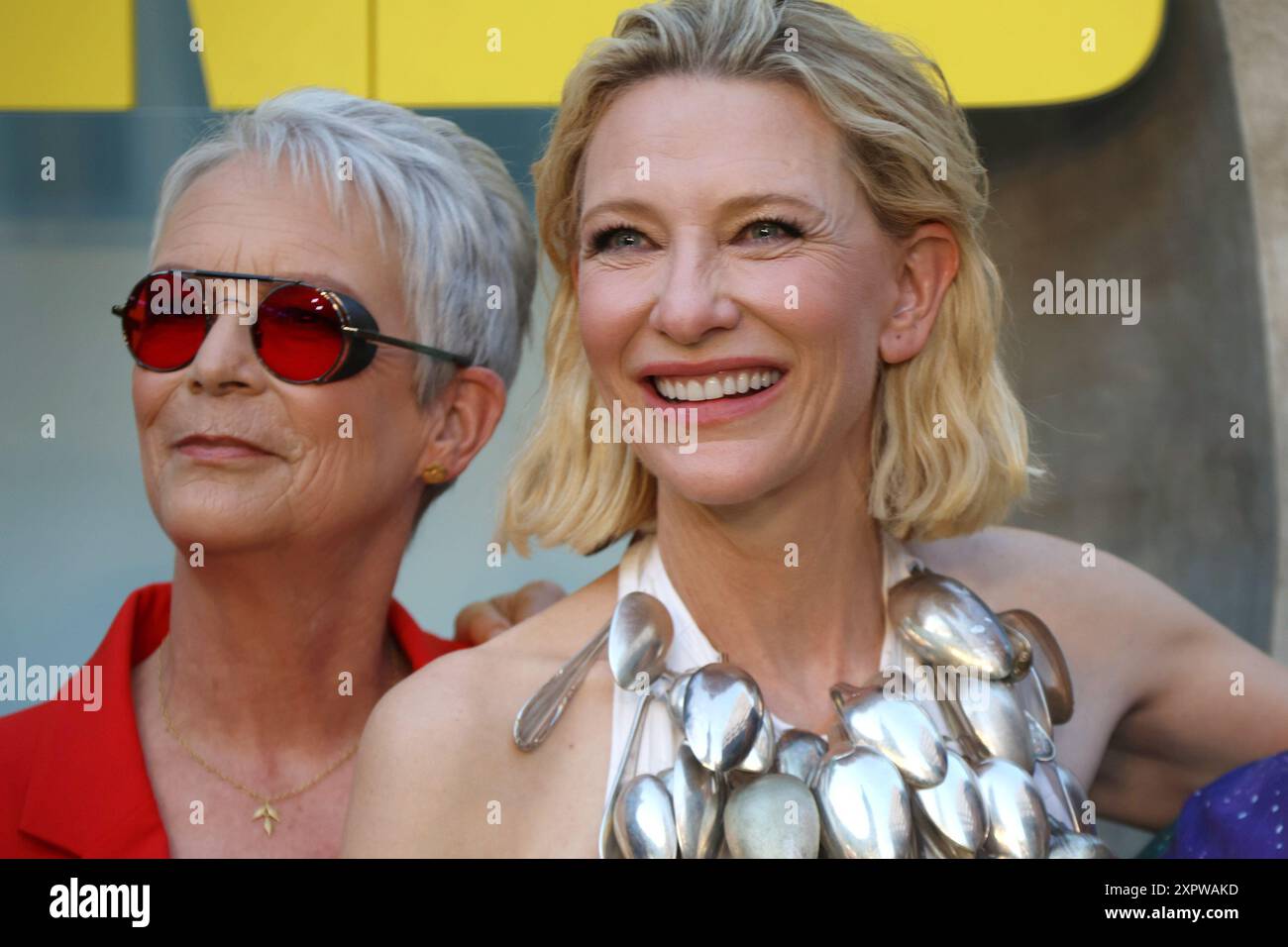 August 6, 2024, Los Angeles, California, USA: Jamie Lee Curtis, Cate ...