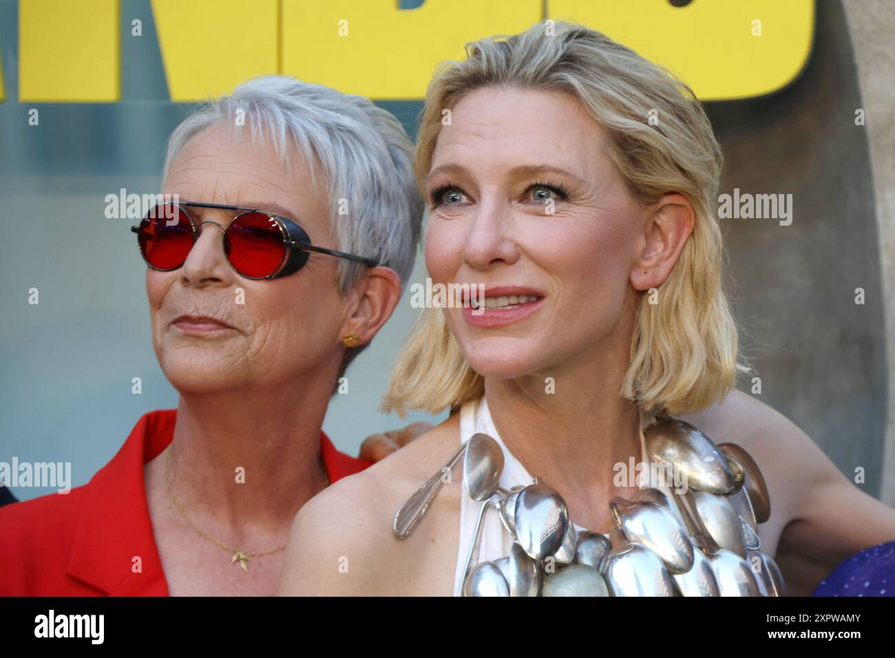 August 6, 2024, Los Angeles, California, USA: Jamie Lee Curtis, Cate ...