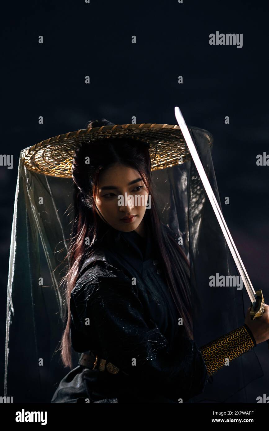 Female asian dramatic mood hi-res stock photography and images - Alamy