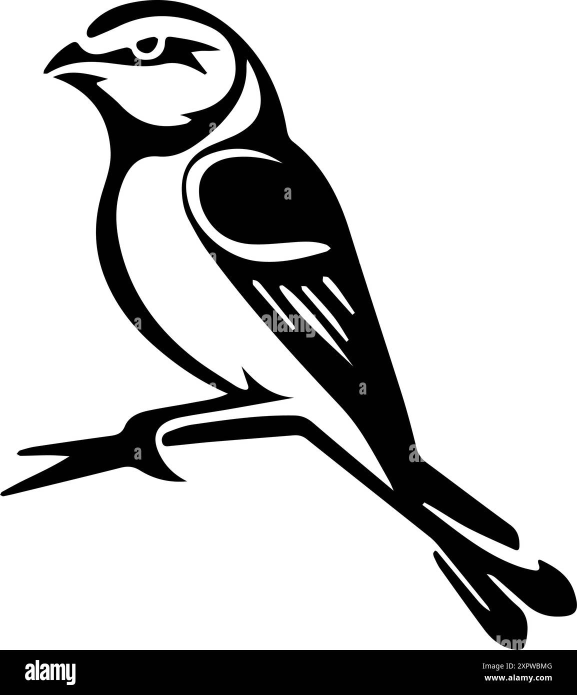 Detailed Bird Tattoo Design vector Stock Vector Image & Art - Alamy