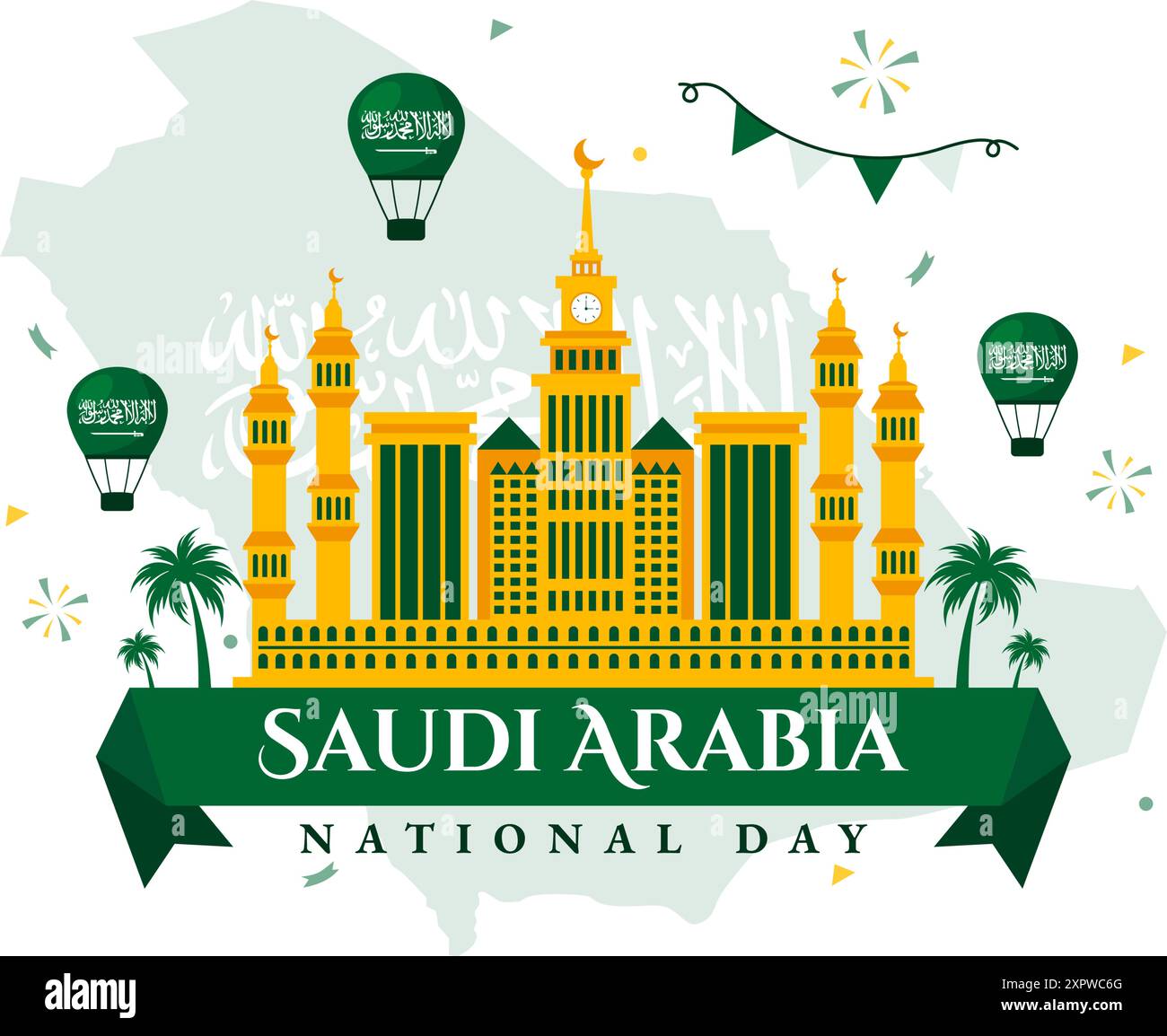 National Day of Saudi Arabia on 23rd September with Kingdom of Saudi ...