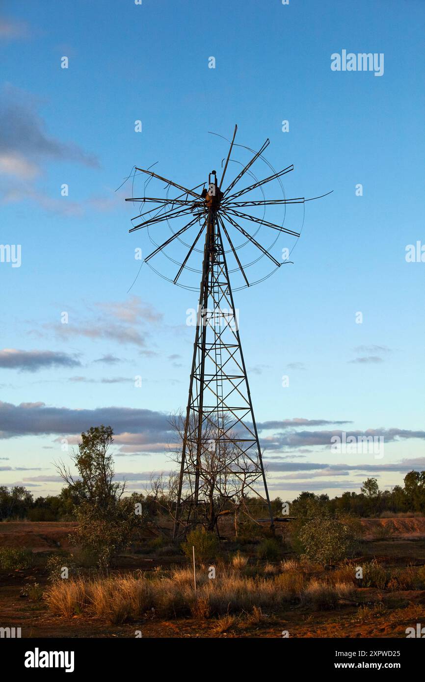 Australian old windmill hi-res stock photography and images - Alamy