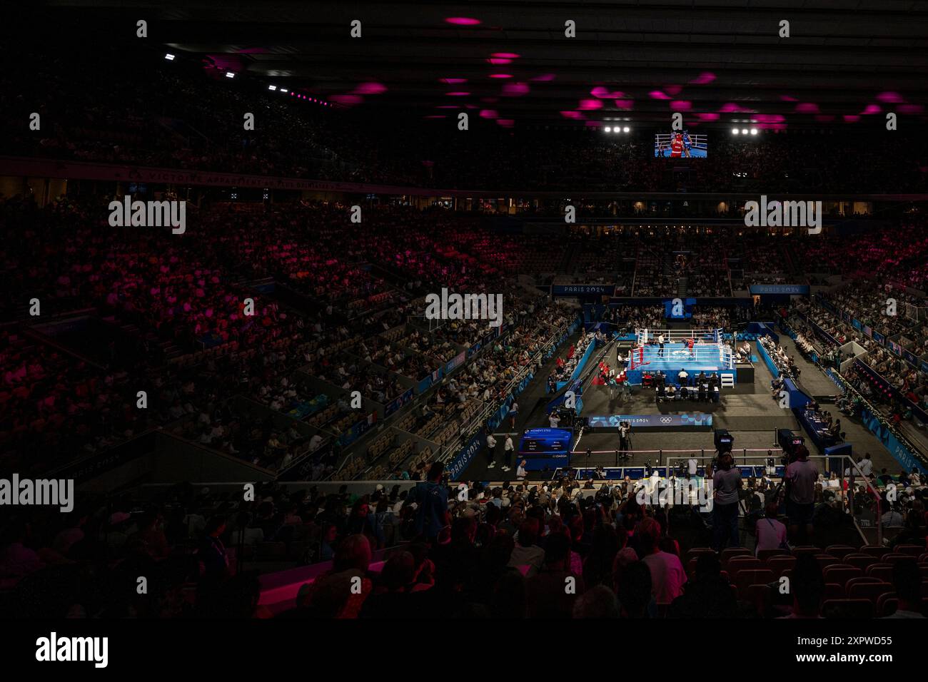 General View during the men's 63.5kg final boxing match during the ...