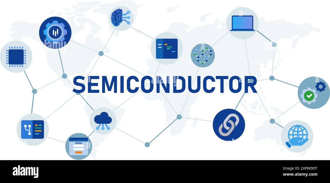 Background image micro circuit Stock Vector Images - Alamy