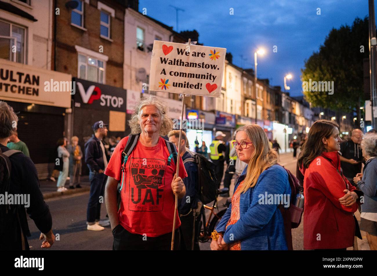 Walthamstow immigration protest hi-res stock photography and images - Alamy