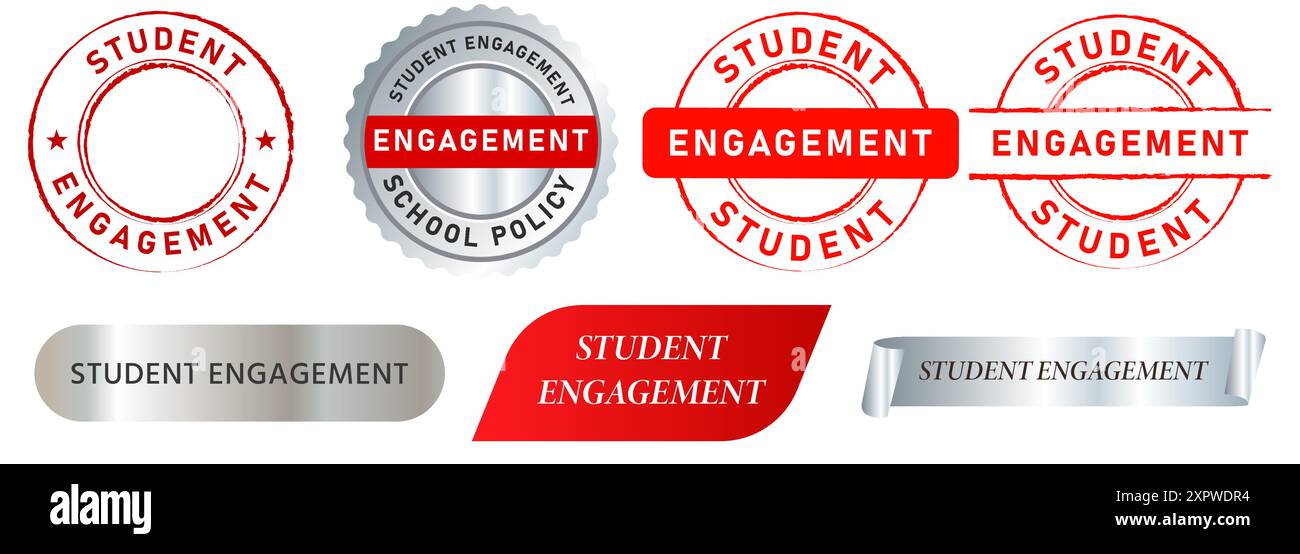 Icon student engagement Stock Vector Images - Alamy
